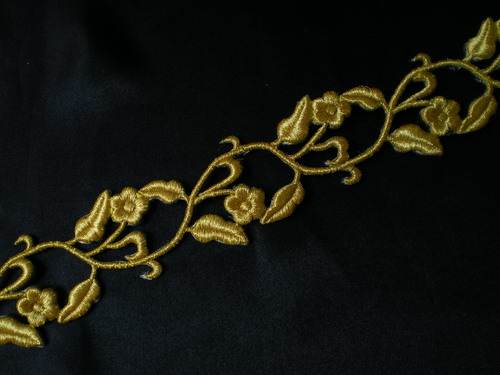 Metallic Trim Applique Patch